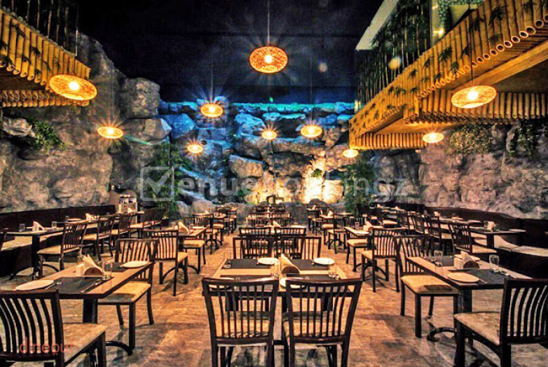 The waterfall restaurant store